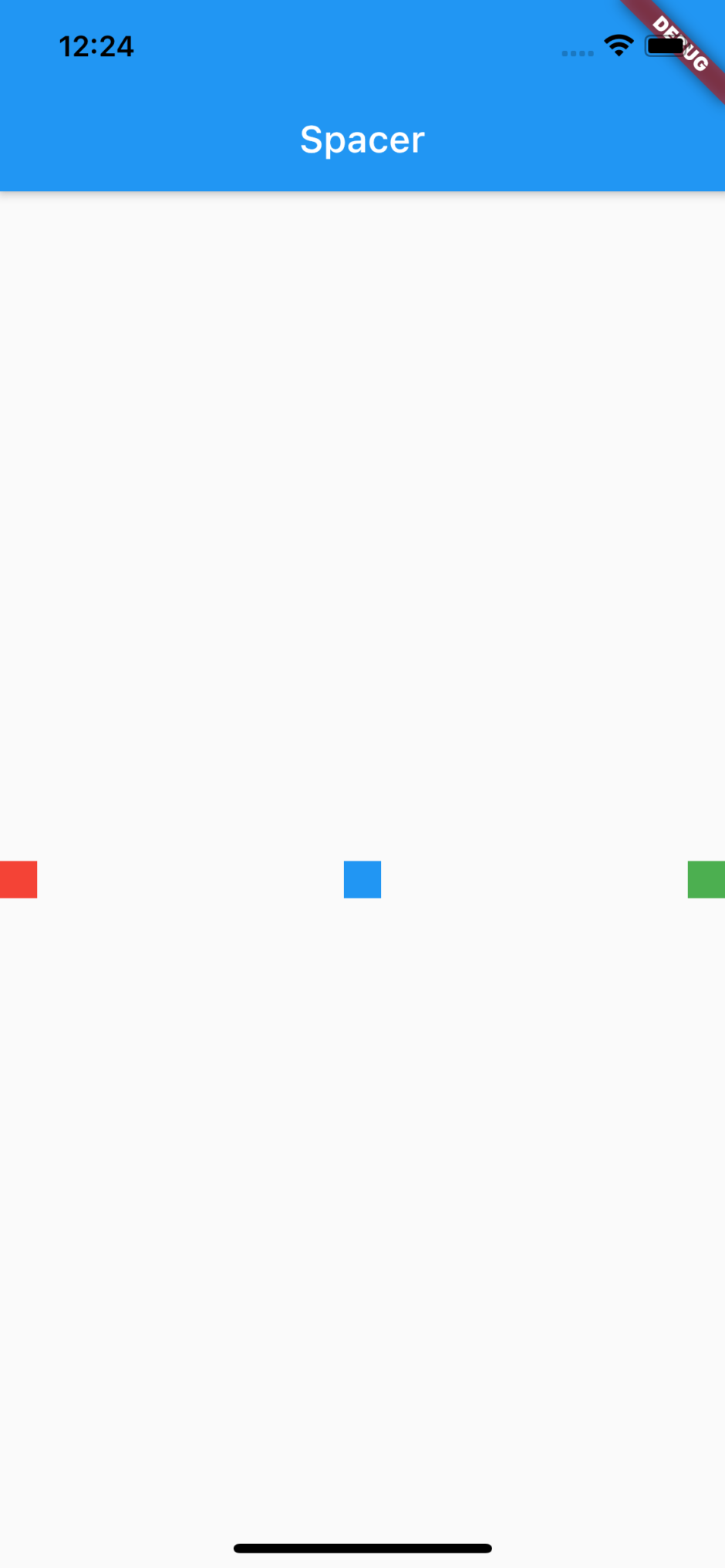 【Flutter】SpacerでWidget間の空白を超簡単に最適化する | 徒然なるままに技術